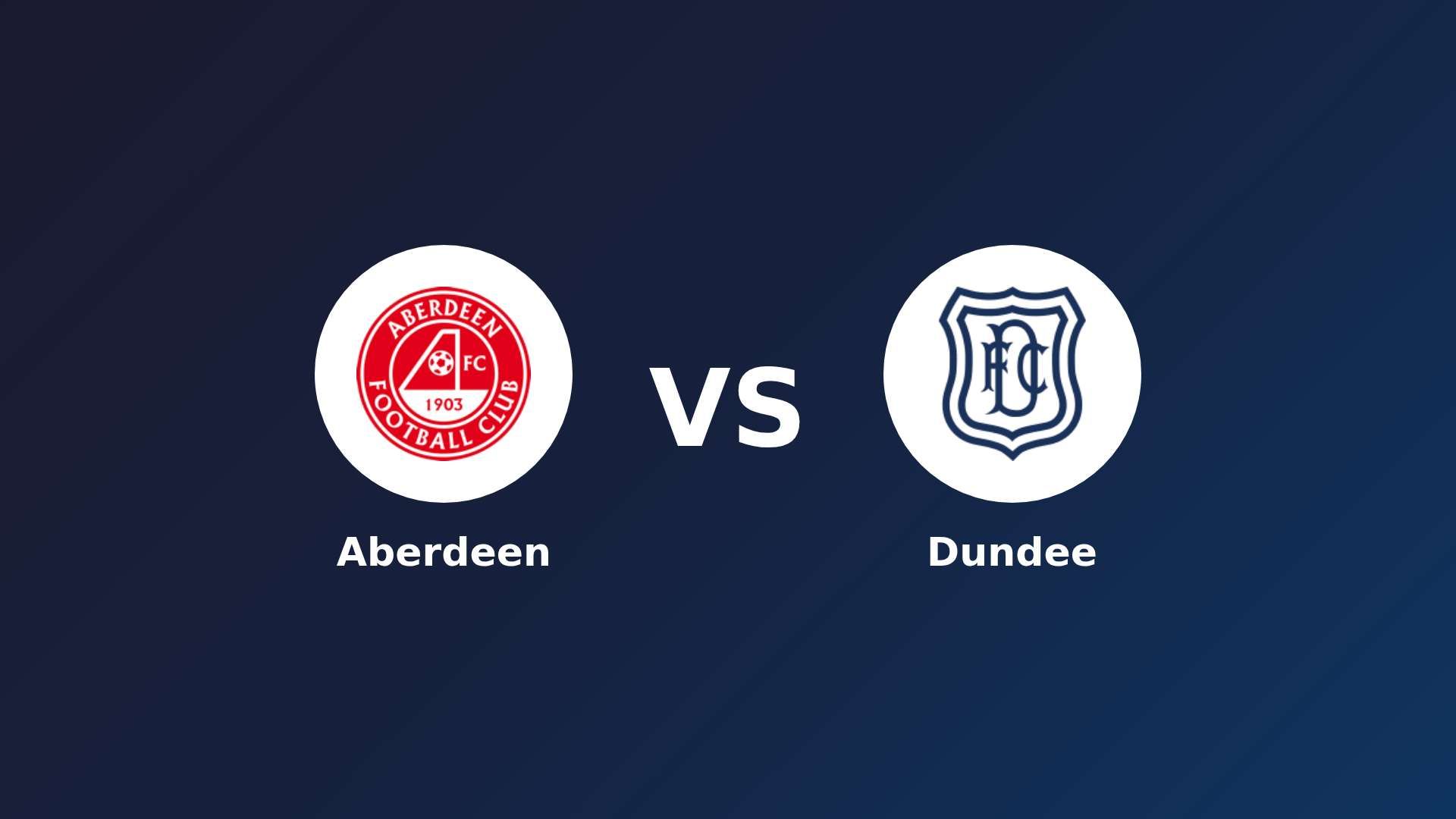 Aberdeen – Dundee : Match Premiership (28 nov. 2026)
