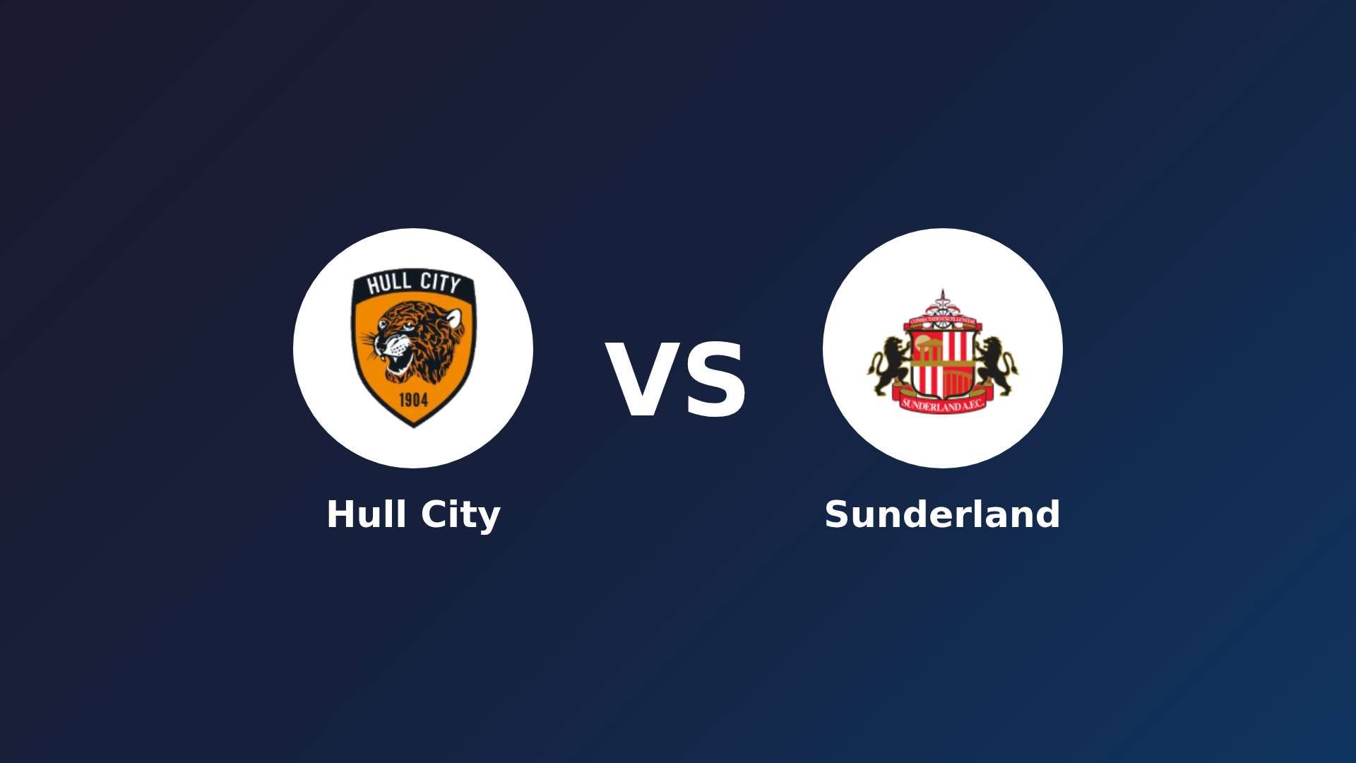 Hull City – Sunderland : Match Premier League (10 févr. 2027)